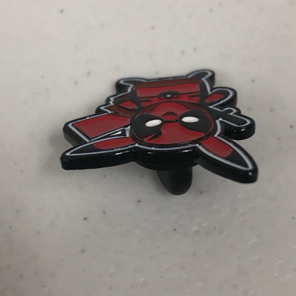 Accessories | Pokemon Pikachu Deadpool Mash Up Collab Pin Lapel | Poshmark